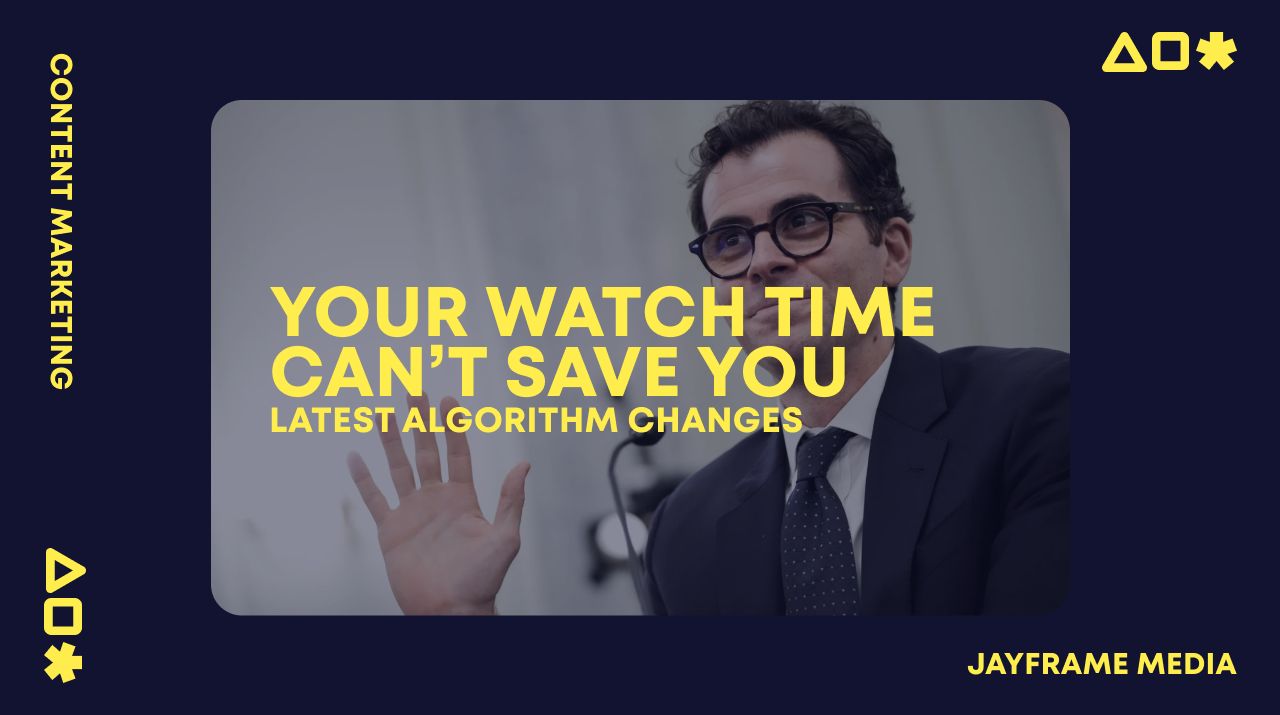 Watch Time Is Out, Share Rate Is In — Jayframe Media